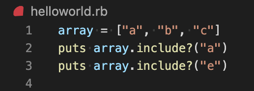 Ruby 「 include?」メソッドについて | Kazuyuki blog